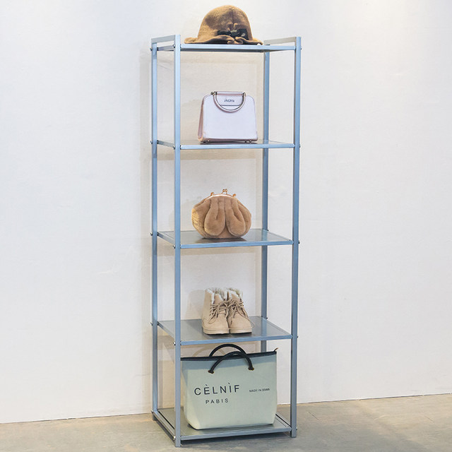 Iron clothing store shoe rack display rack setting rack craft multi ...