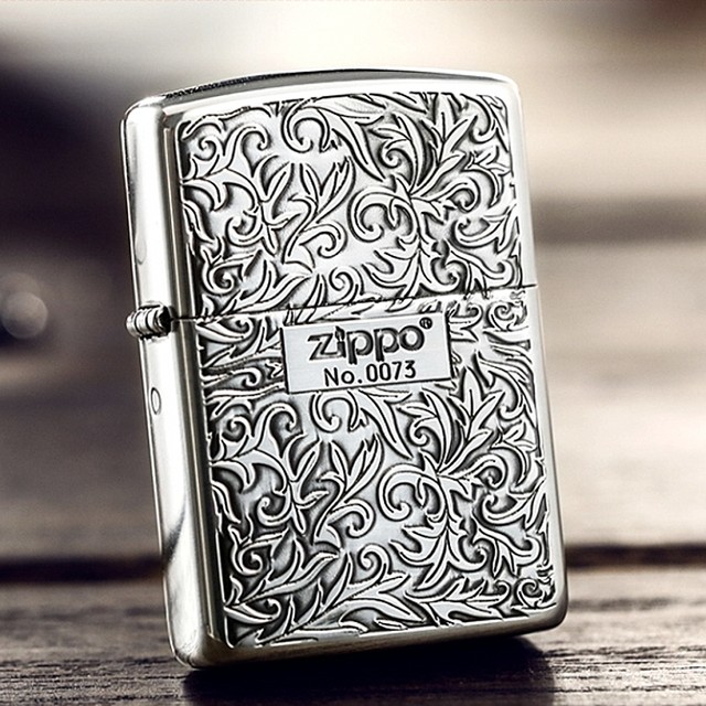 Playing lighter Zippo genuine thickened armor heavy machine pure copper ...