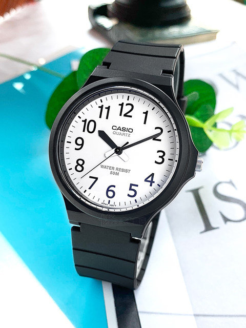 Fashion watch men's CASIO Casio small black watch simple Internet ...