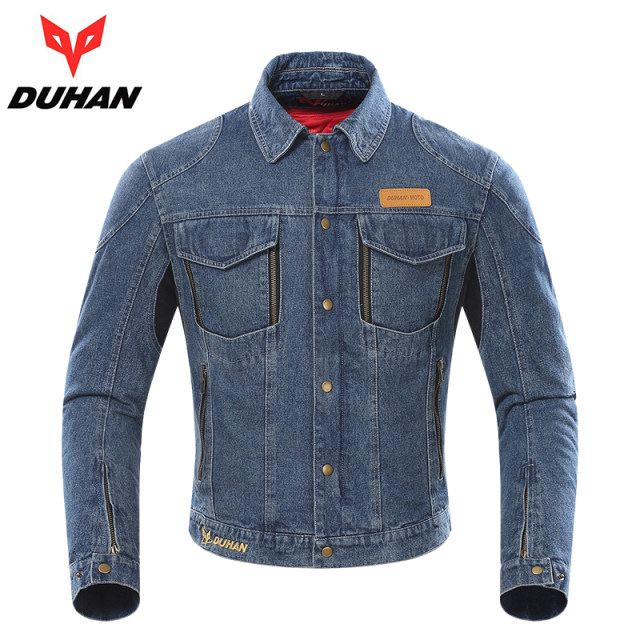 Duhan Motorcycle Riding Suit for Men and Women Motorcycle Denim Jacket ...