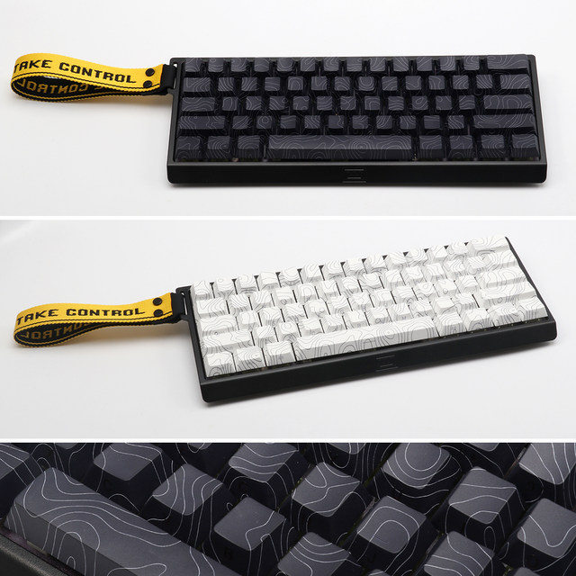 Equal high -line keycuffs Wooting side -carved PBT heating ATK68 keycap ...