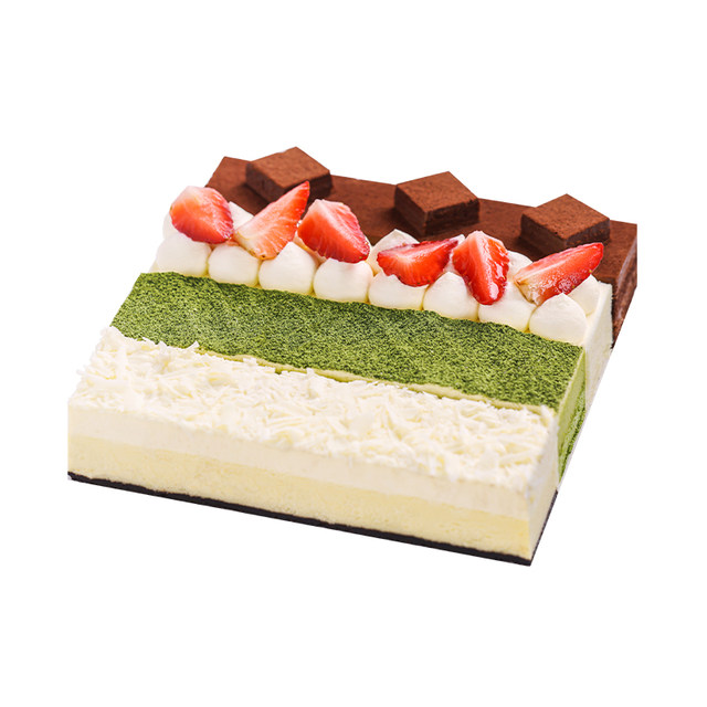 Nuoxin Sizhou Birthday Cake Chocolate Cream Mousse Strawberry Matcha ...