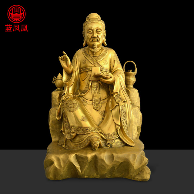 Bronze Medicine King Statue Sun Simiao Ornaments Medical Saint Sun ...