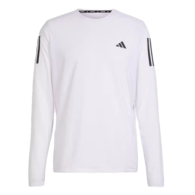 Adidas male summer round neck fast drying fitness training long ...