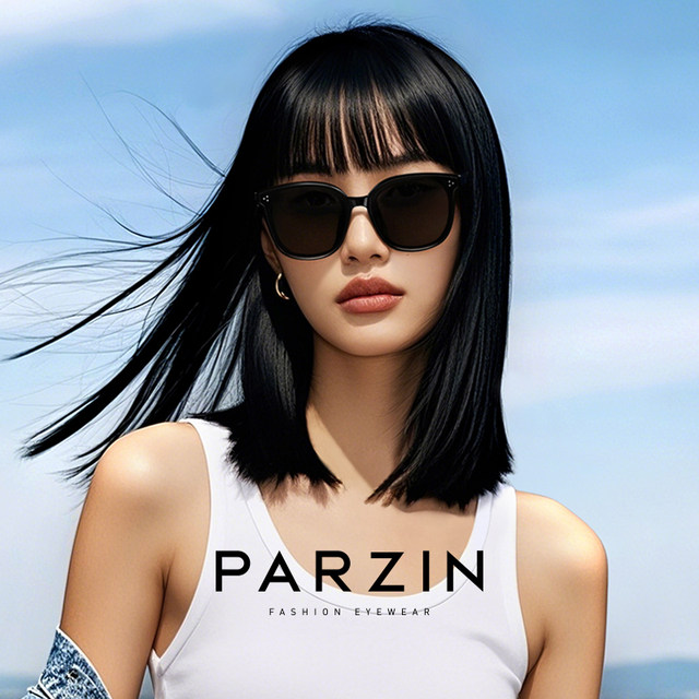 Parson polarized black super sunglasses for women fashion high-end sun ...