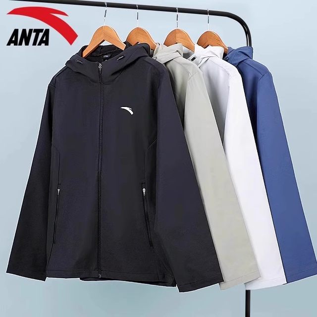 ANTA Sports Jacket Men's 2024 New Winter Windproof Casual Windbreaker ...