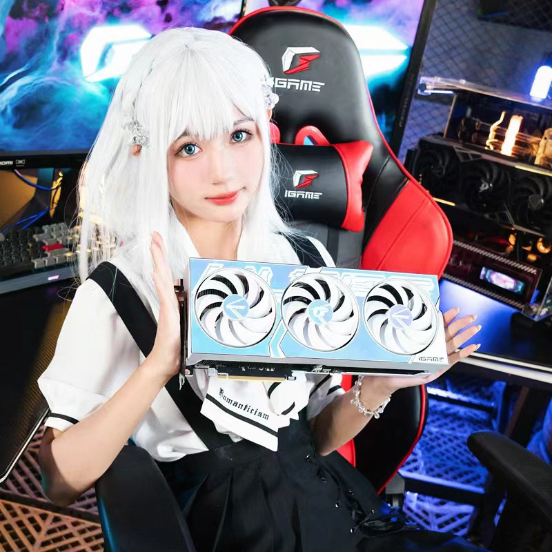 Colorful RTX3060 4060Ti Tomahawk Ultra White Desktop Graphics Card