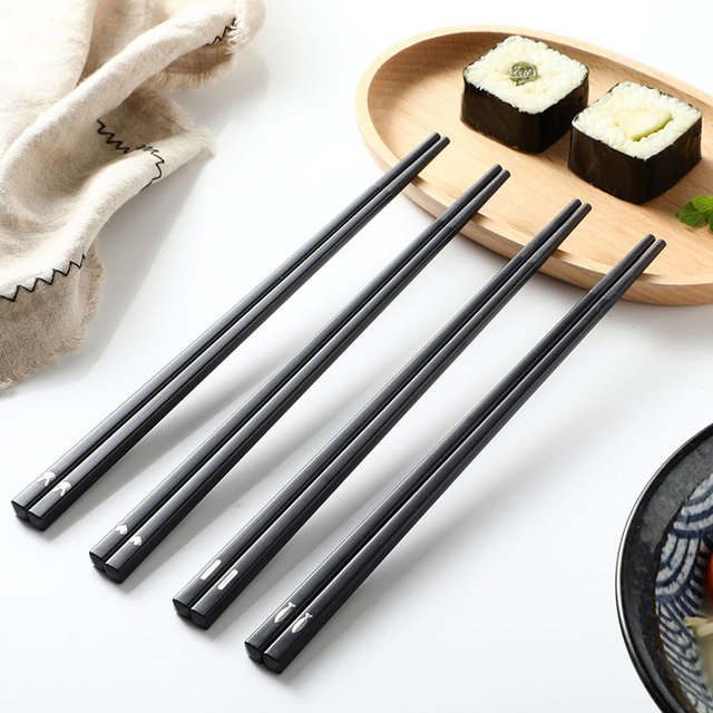 Creative alloy chopstick chopsticks, pointed, single -double -packed ...