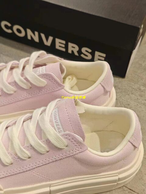 Converse Converse 2024 Spring New Pink Low -Give -thick Under -bottom ...