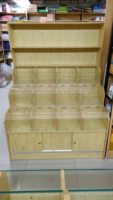 High-quality customized food display rack supermarket snack dry shelf ...