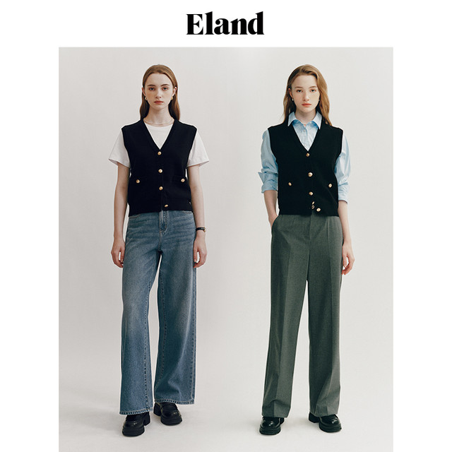 Eland Clothes Classic Short Horse Clip Women's Texture Texture and ...