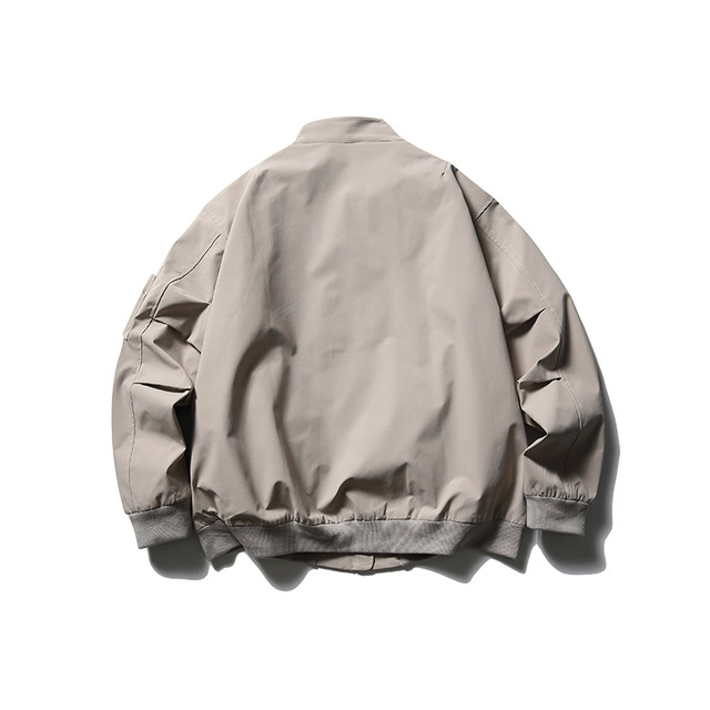 Harryton stand -up collar flying jacket Men's autumn pure color simple ...