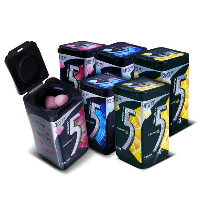 5 Chewing Gum Green Arrow Same Style Wrigley Bomb Cube Sugar-Free 18 ...