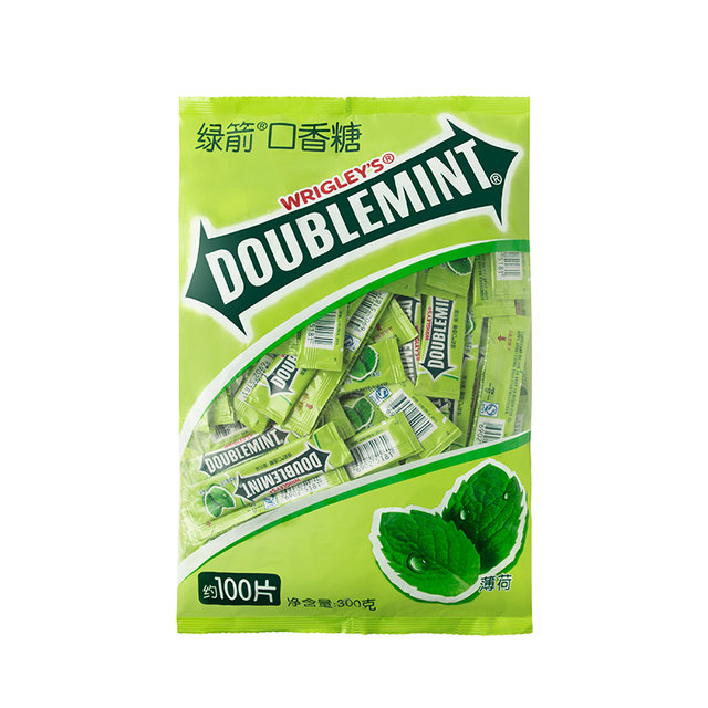 Green Arrow Chewing Gum 100 Pieces Wrigley Mints Internet Celebrity ...