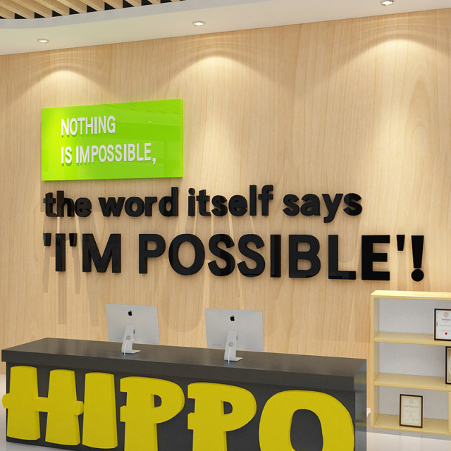 English corner inspirational slogan classroom layout decoration ...