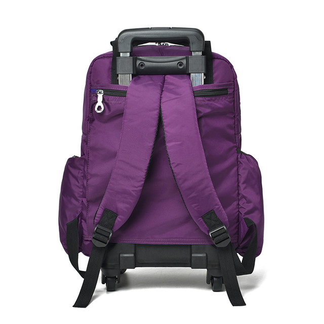 Mini pullable, carryable, carryable trolley bag with universal wheels ...