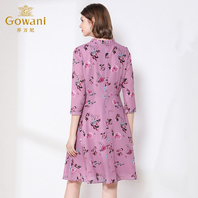 Giovanni Autumn Clothing Mall New Slim Fit Printed Three Quarter Sleeve ...