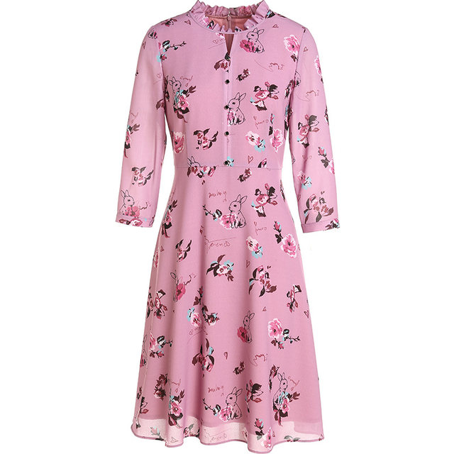 Giovanni Autumn Clothing Mall New Slim Fit Printed Three Quarter Sleeve ...