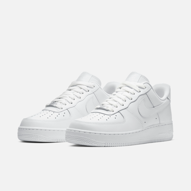 NIKE Nike Shoes AIR FORCE 1 AF1 Pure White Air Force No. 1 Men's Shoes ...