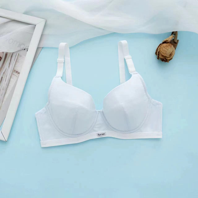 New Yilanfen soft steel ring girl's underwear high school college ...