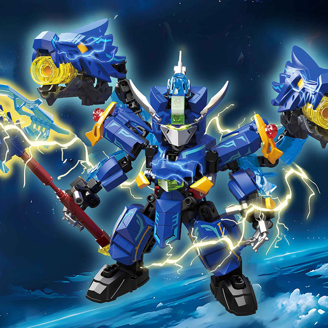 Zhe Gao Guofeng mecha Guan Yu Zhao Yun Lu Bu Sun Wukong assembled ...