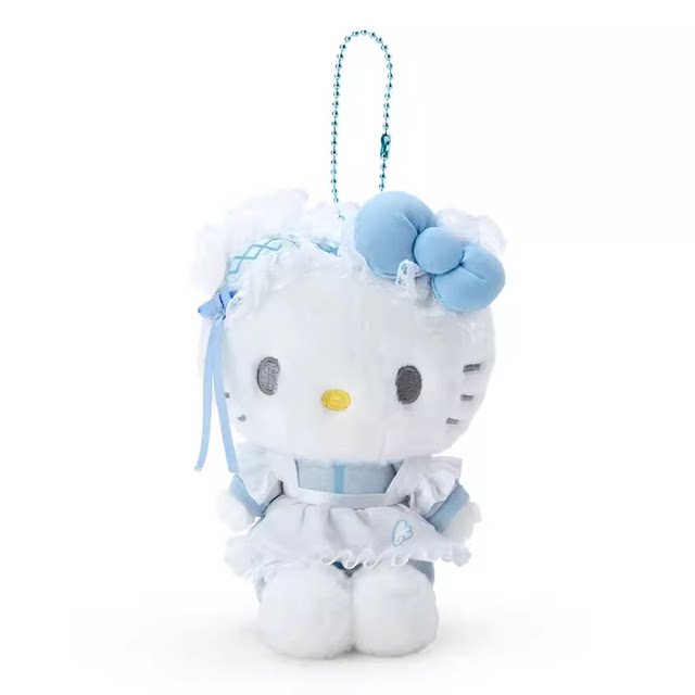 Japanese hellokitty genuine water -colored winged cat Kt cat doll doll plush bag pendant jewelry