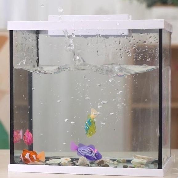 Children's electronic induction shake fish Baby bathing and playing ...