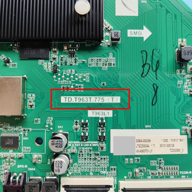 Original TCL 50G60E 55V6E 65V6EA LCD TV motherboard accessories TD ...