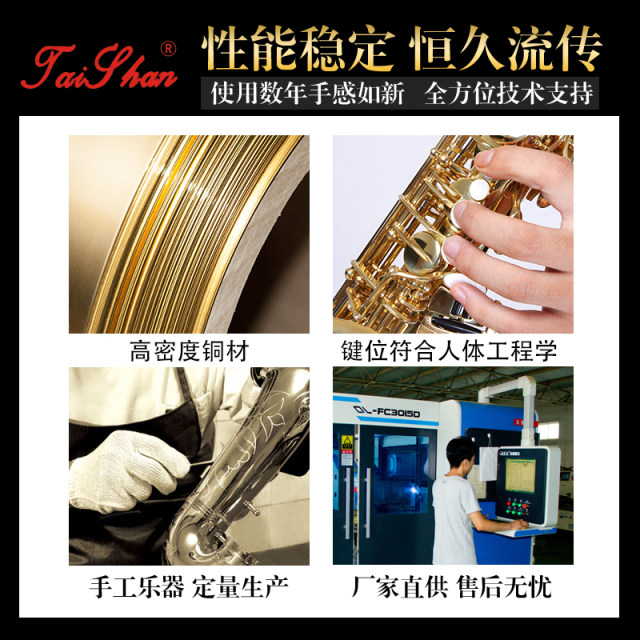 Taishan alto saxophone instrument TSAS-2000 phosphor bronze saxophone ...