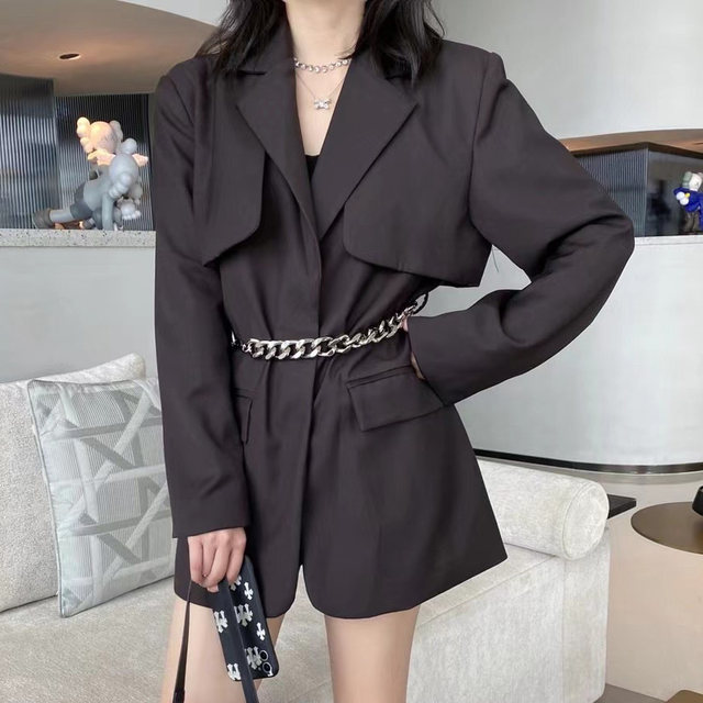 Spring and Autumn Design Sensory Street Advanced Suit Uther Top Black ...