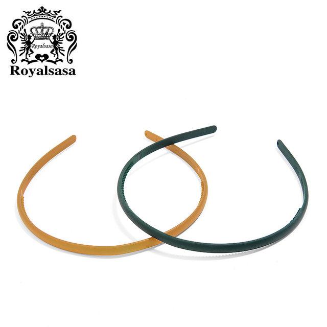 Royal Salsa multi-color matte fashion simple colorful acrylic hair hoop ...