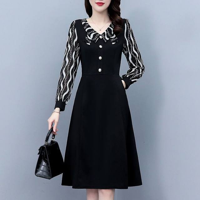 Mother's temperament foreign dress women autumn costume 2024 new ...
