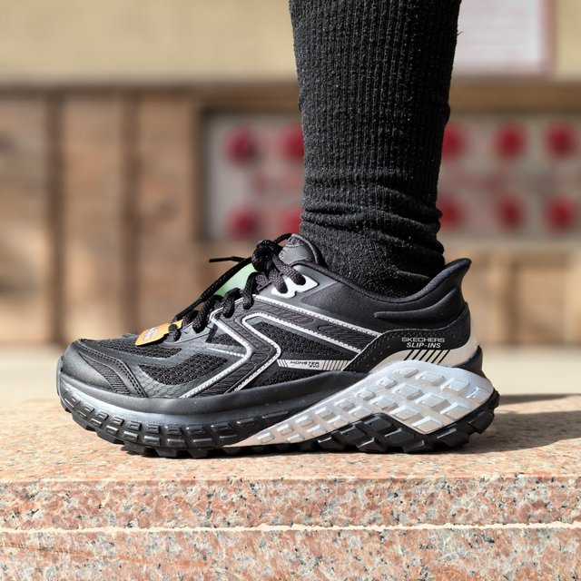 Skechers Skechers 25 new monster female height enhancement black ...