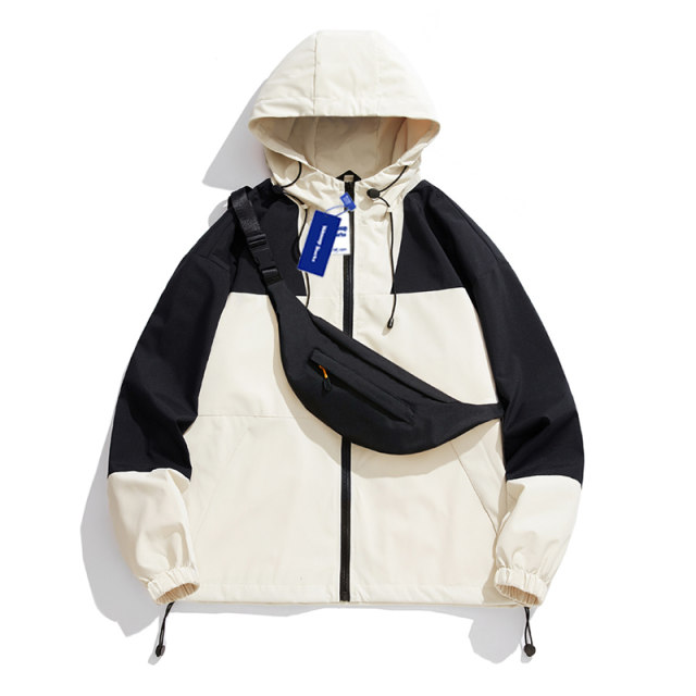 WASSUP Shark Chongka jacket Men and Women Couples Spring Autumn Outdoor ...