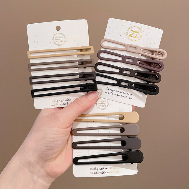 Zhao Silu's same markless hair clip for women's side bangs clip ...