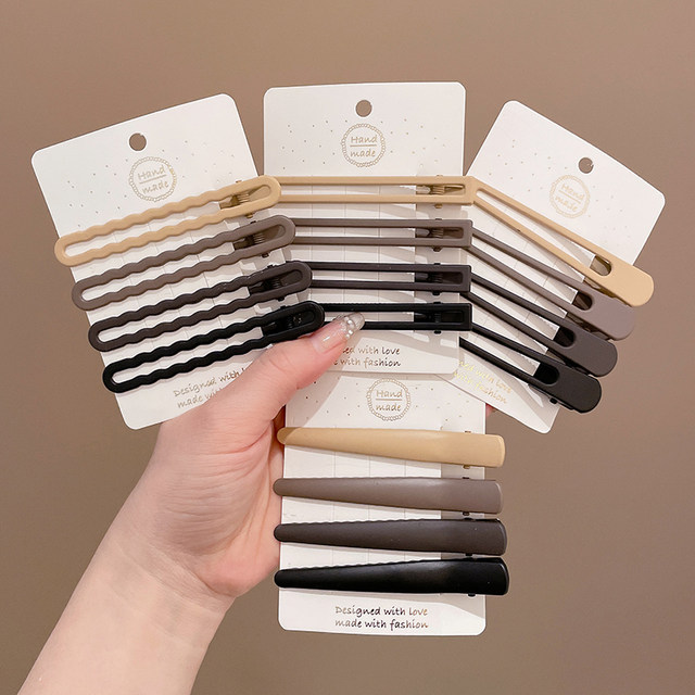 Zhao Silu's same markless hair clip for women's side bangs clip ...