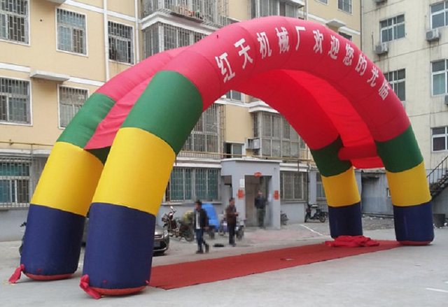 Double arch 8 meters 10 meters, 12 meters, 15 meters, 18m, red ...