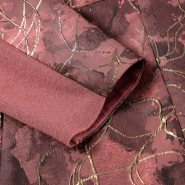 Authentic Ma Tiannu Girl Spring and Autumn New Pink Jacquard Dress ...