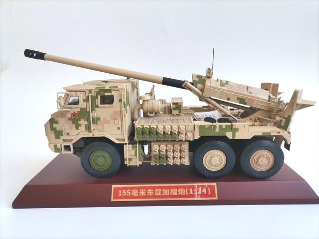 PCL-181 new 155mm vehicle-mounted howitzer alloy simulation static ...