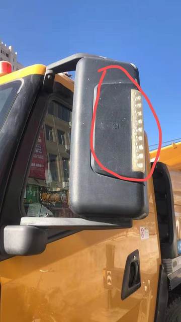 XCMG crane accessories collection xct25 tons Qixing rearview mirror ...