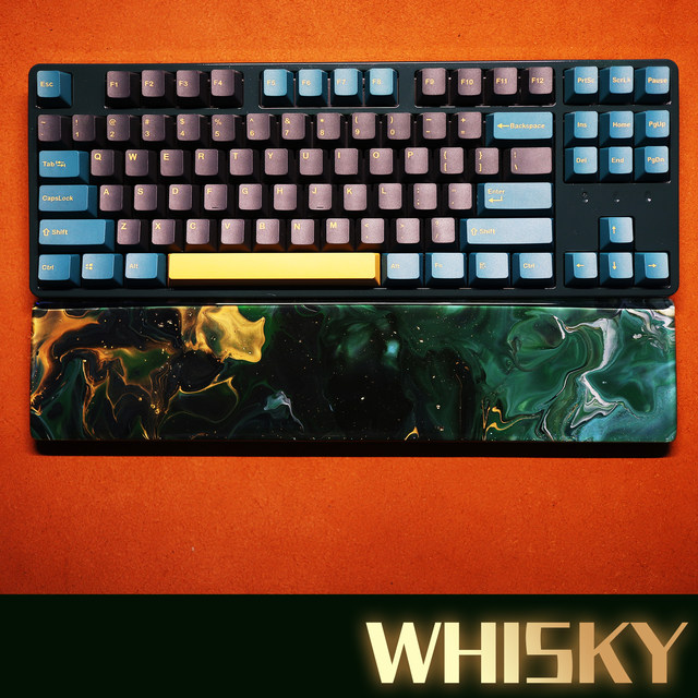 Huangliang Yimeng mechanical keyboard hand rest handmade resin hand ...