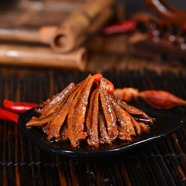 Sanli and sauce fish Small fish dry fragrant spicy fish, Hunan ...