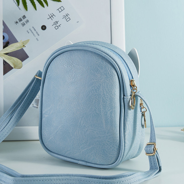 2021 Korean version of children's messenger bag baby mini pocket bag ...