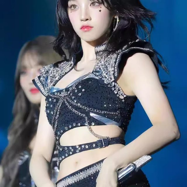 Song Yuqi's same singing costume performance costume Korean girl group ...