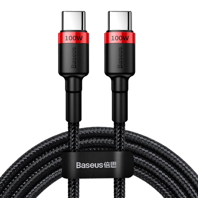 Beisi dual typec data cable car PD100W charging cable 60W double-head ...