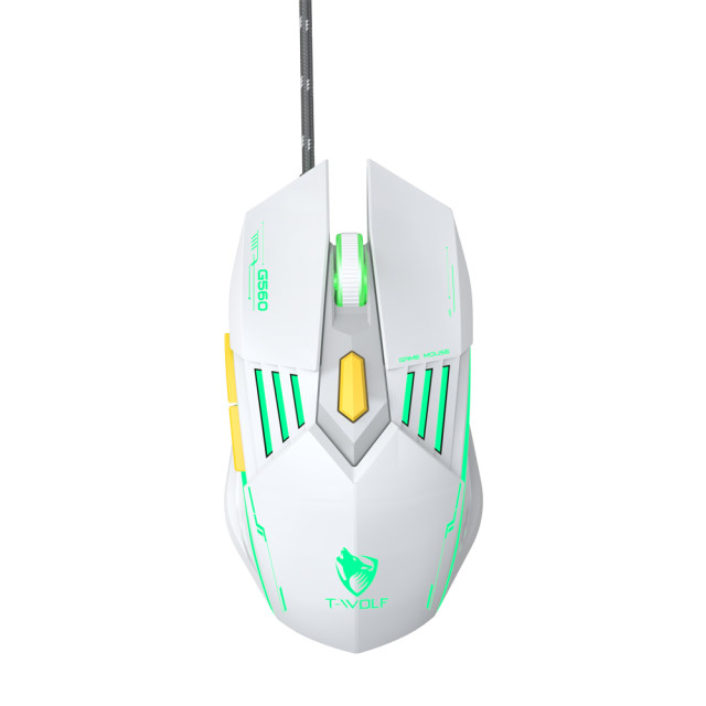 Mech wired mouse e -sports game eat chicken quiet silent laptop ...