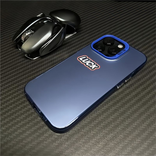 Niche simple LUck good luck suitable for Apple 15 promax mobile phone ...