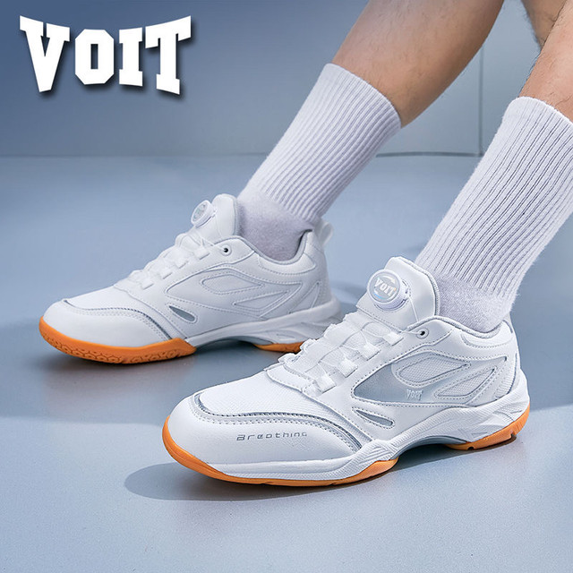 Walter VOIT children's badminton shoes rotating buckle sports shoes non ...