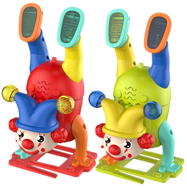 Children's electric handstand dancing clown 0-1 to 2 years old 3 baby ...