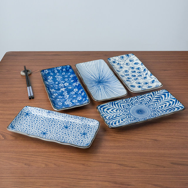 Japan imported net red glaze color new high -end Japanese tableware ...